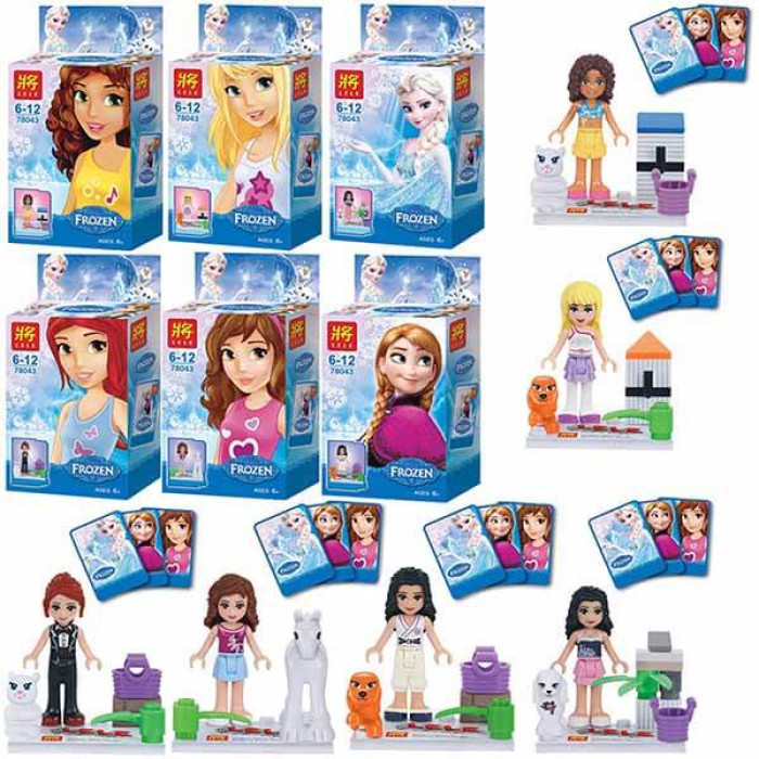 Конструктор для дівчаток Lele Frozen (67025) - Ціна в Сlipka